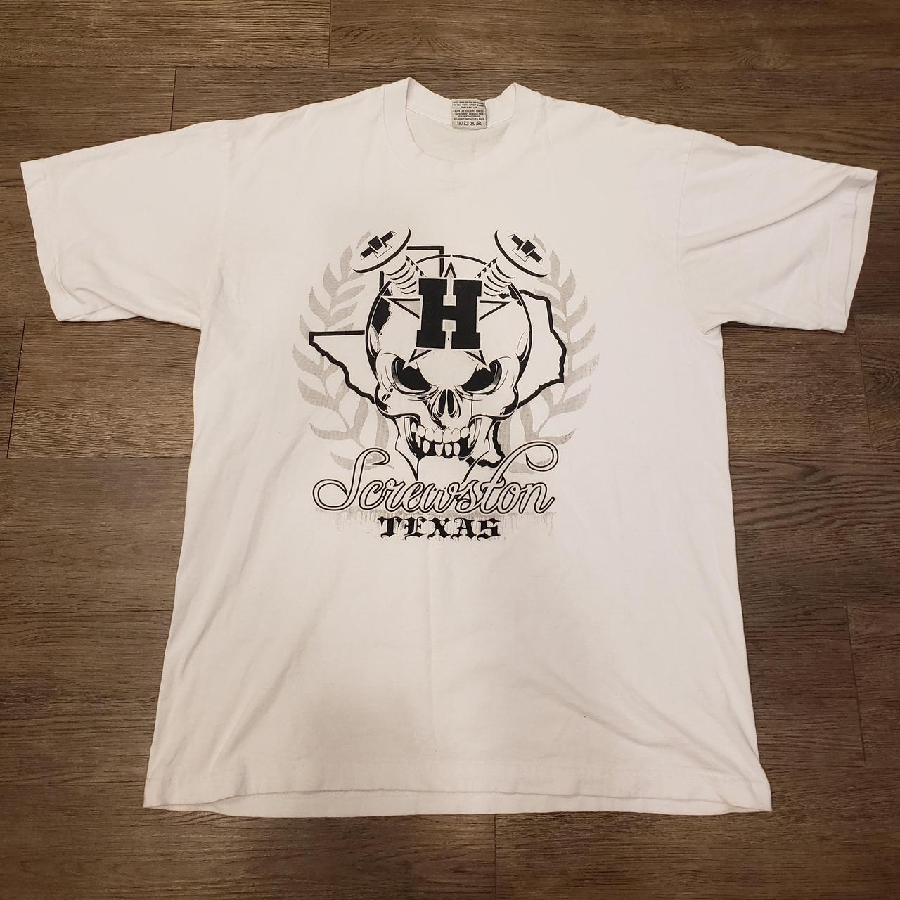 🟣‼️Vintage Screwston Htown t-shirt‼️ Size... - Depop