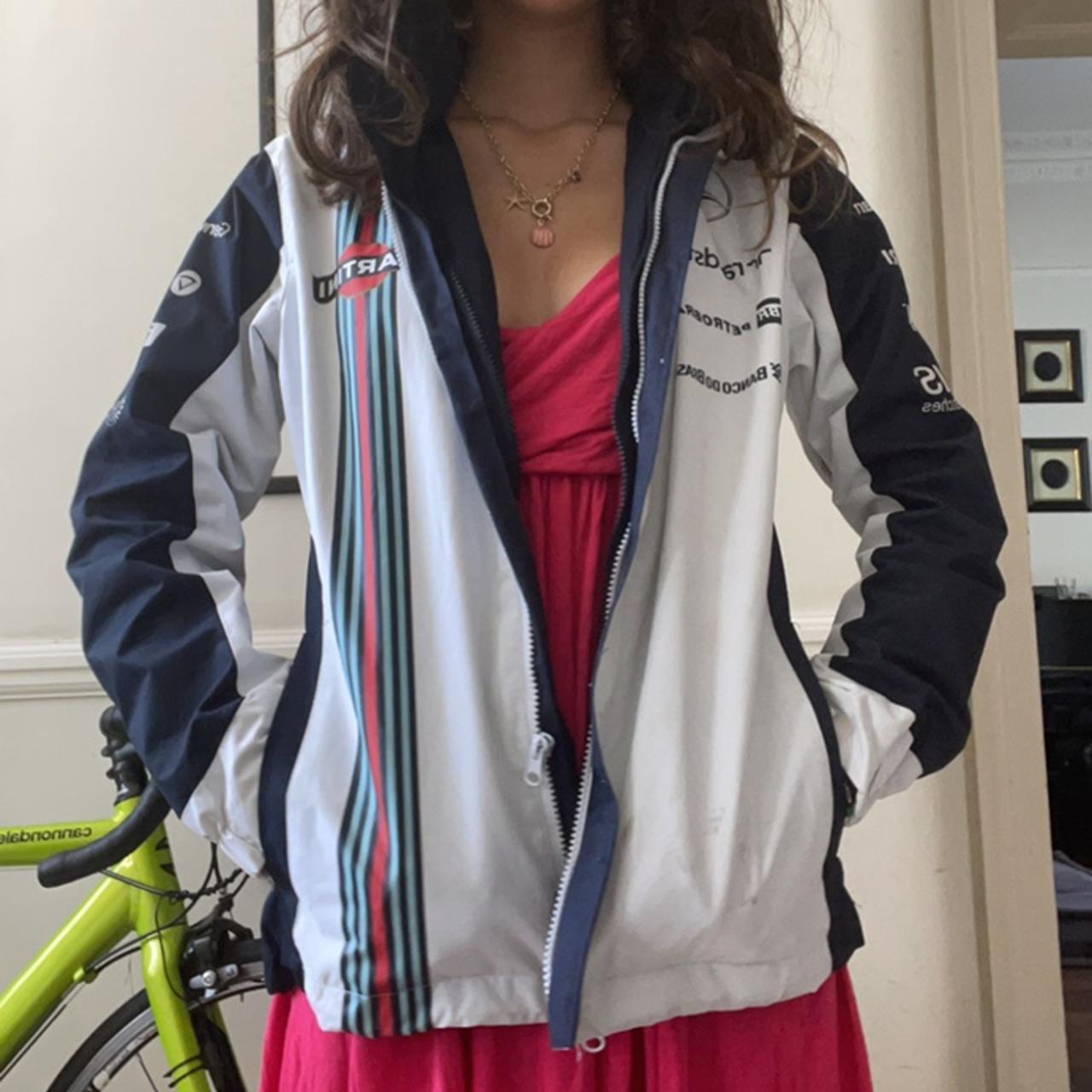 WILLIAMS MARTINI RACING JACKET !!!!! More pics for... - Depop