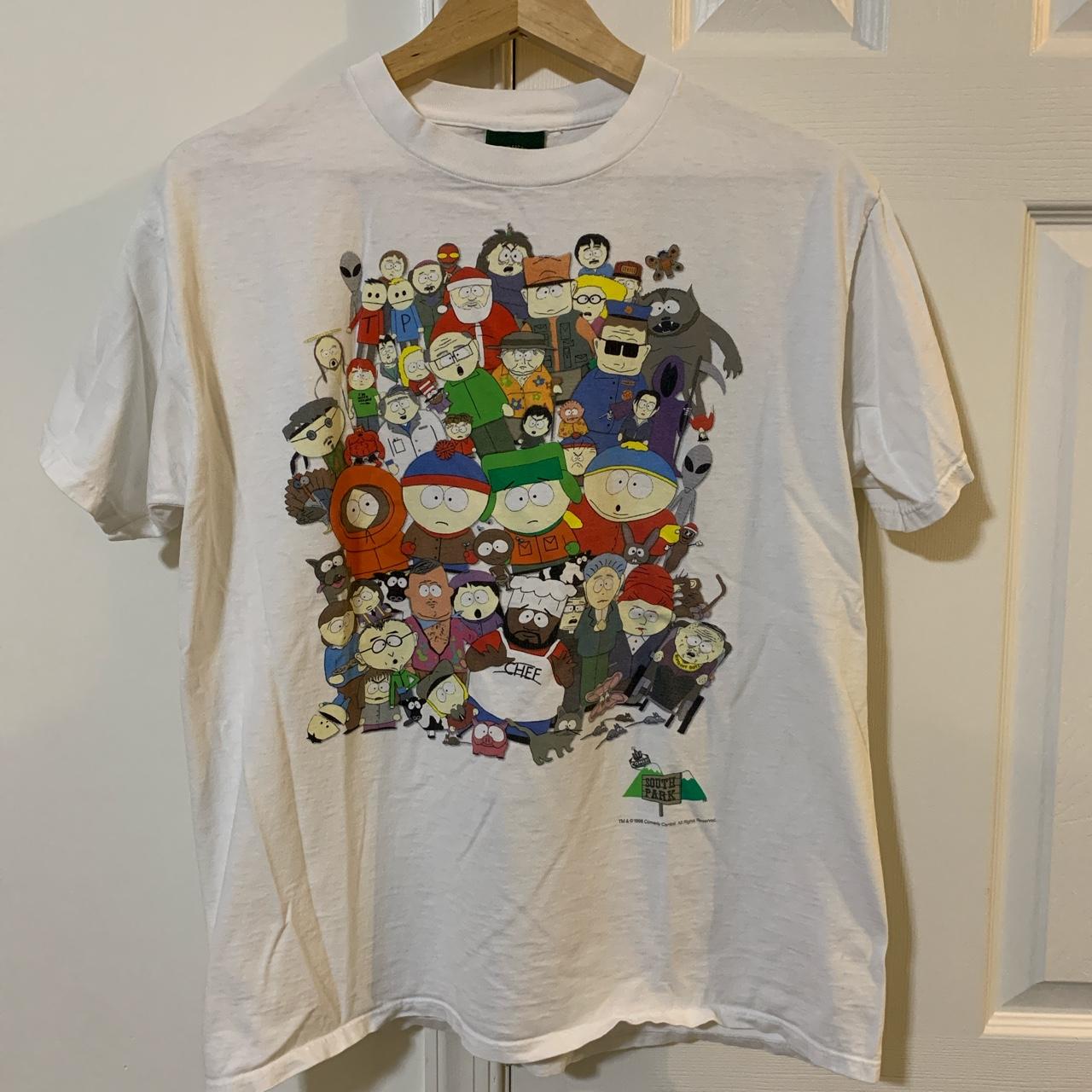 RARE Vintage 1998 South Park shirt. In GREAT... - Depop
