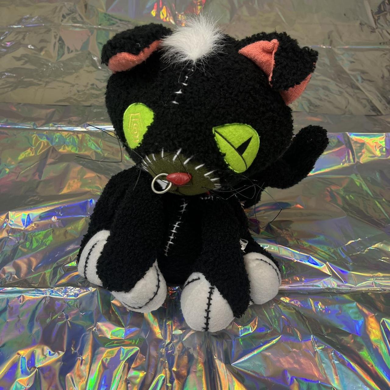 Y2K 2000s KinderGoths Voodoo Kitty Plush 2003... - Depop