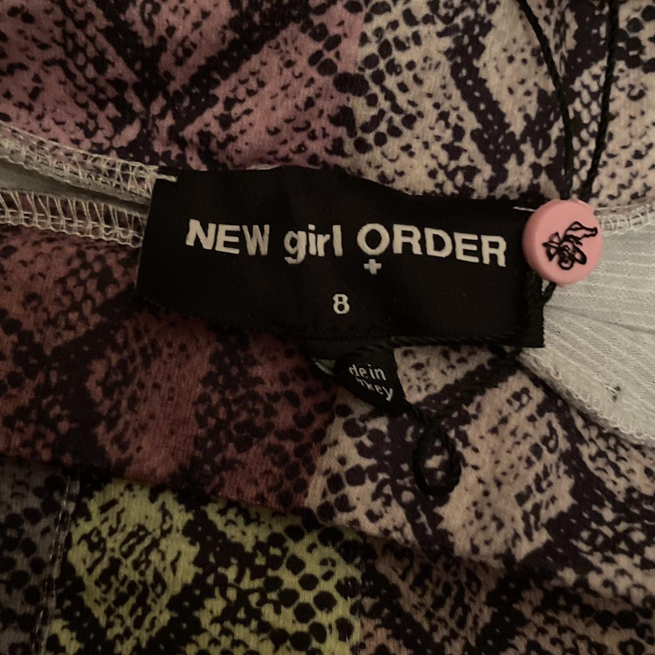 New Girl Order pleated mini skirt, size small.... - Depop