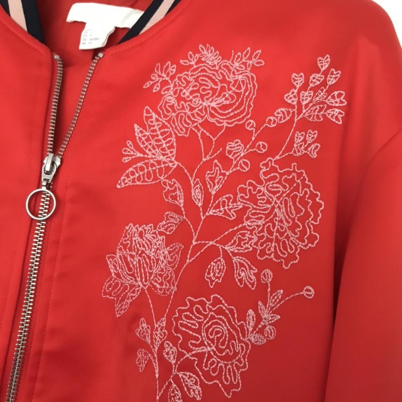 H&M Women's Red Jacket | Depop