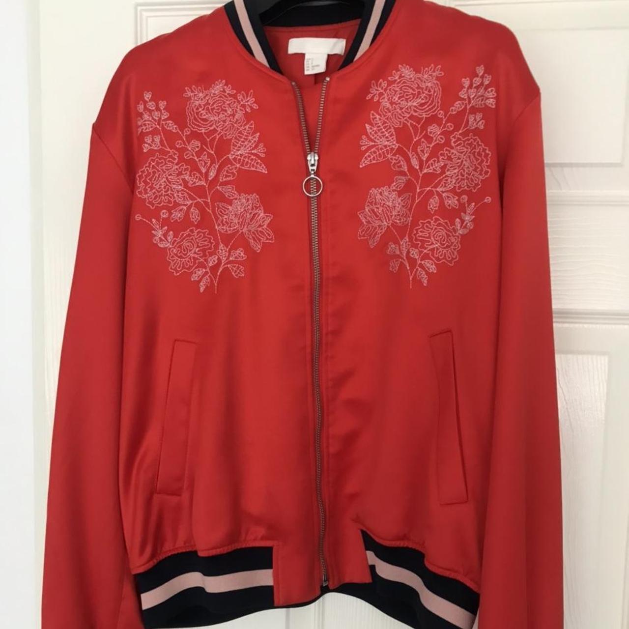H&M Women's Red Jacket | Depop