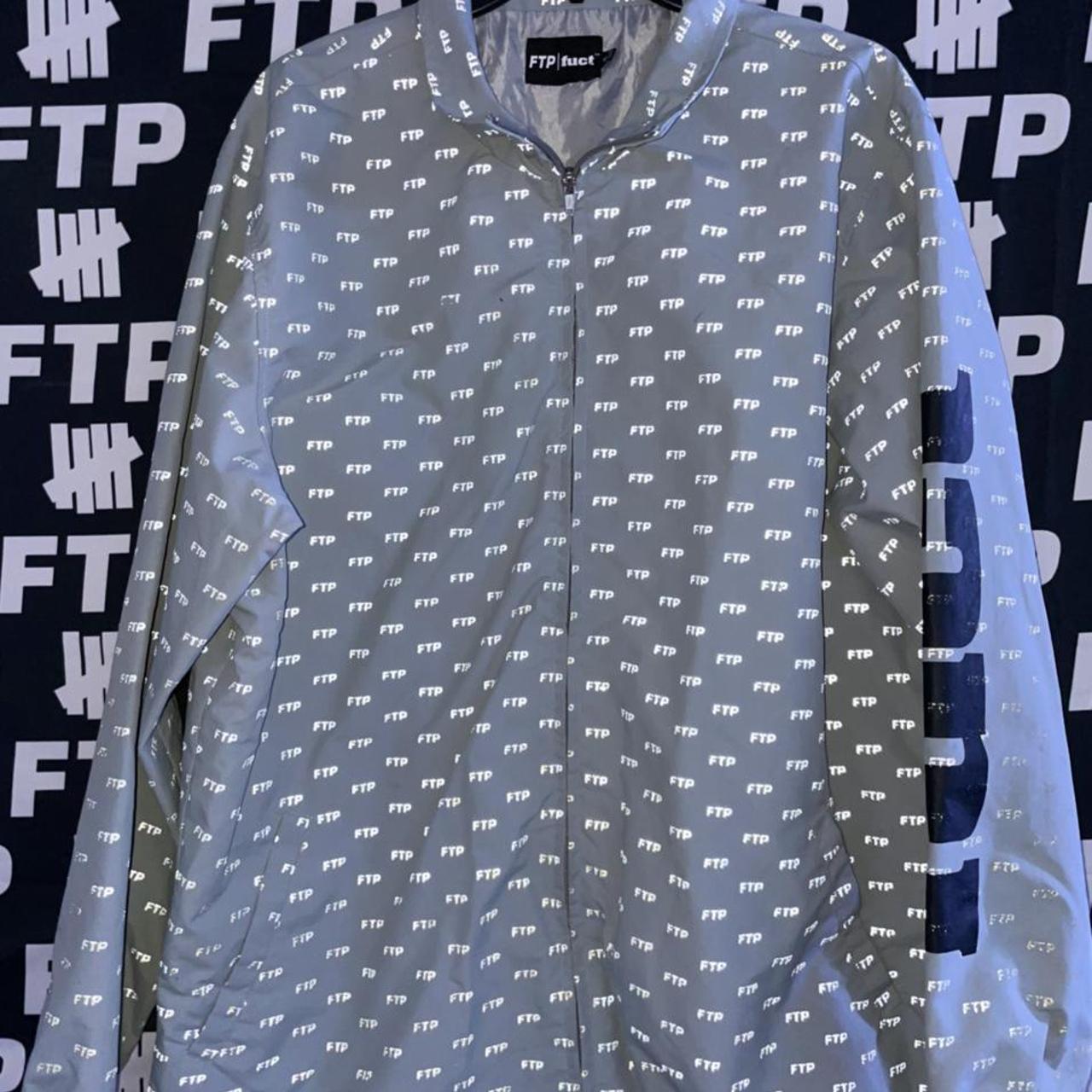 FTP x Fuct 3M windbreaker. Flaws shown in pic 4. - Depop