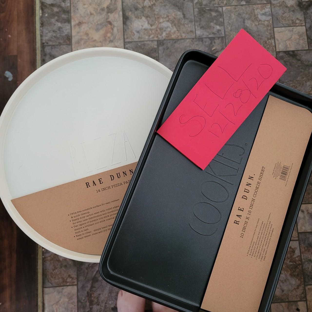 RAE DUNN PIZZA PAN AND COOKIE SHEET As with all Rae... - Depop