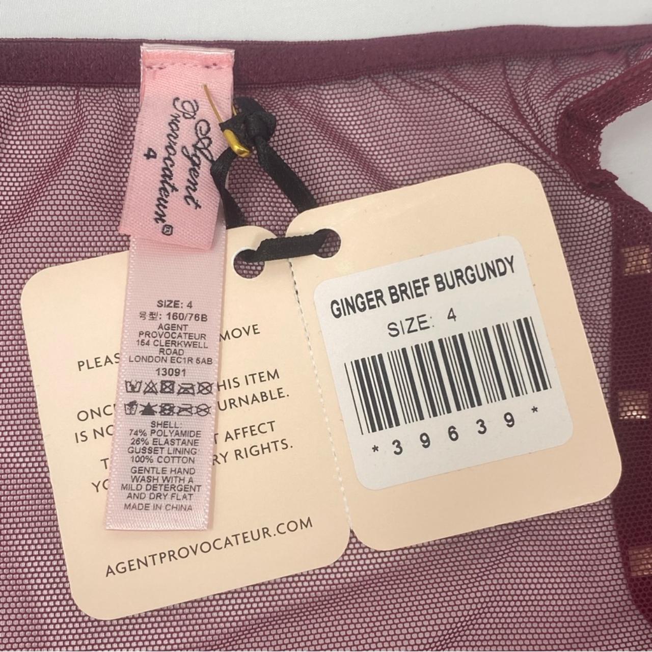 Agent Provocateur Ginger Brief AP4 Large NWT... - Depop