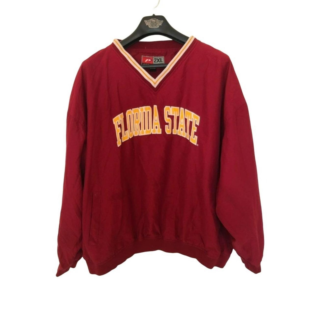 florida state pullover maroon yellow application... - Depop