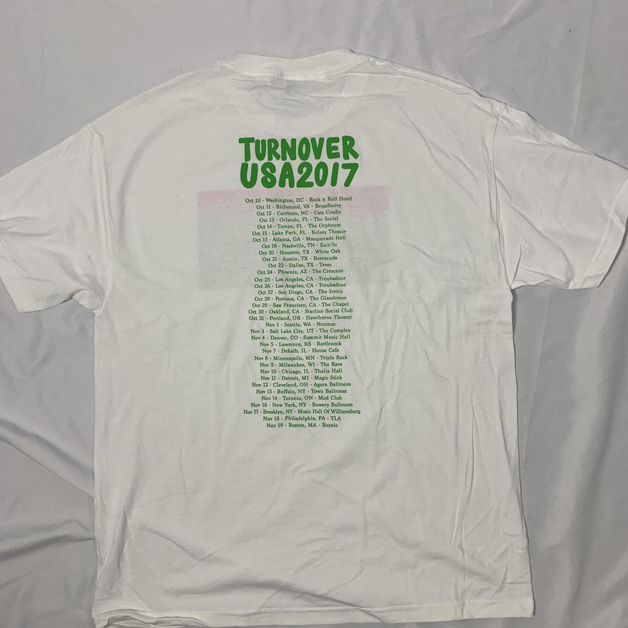 Turnover USA tour 2017 Good Nature shirt FREE... - Depop