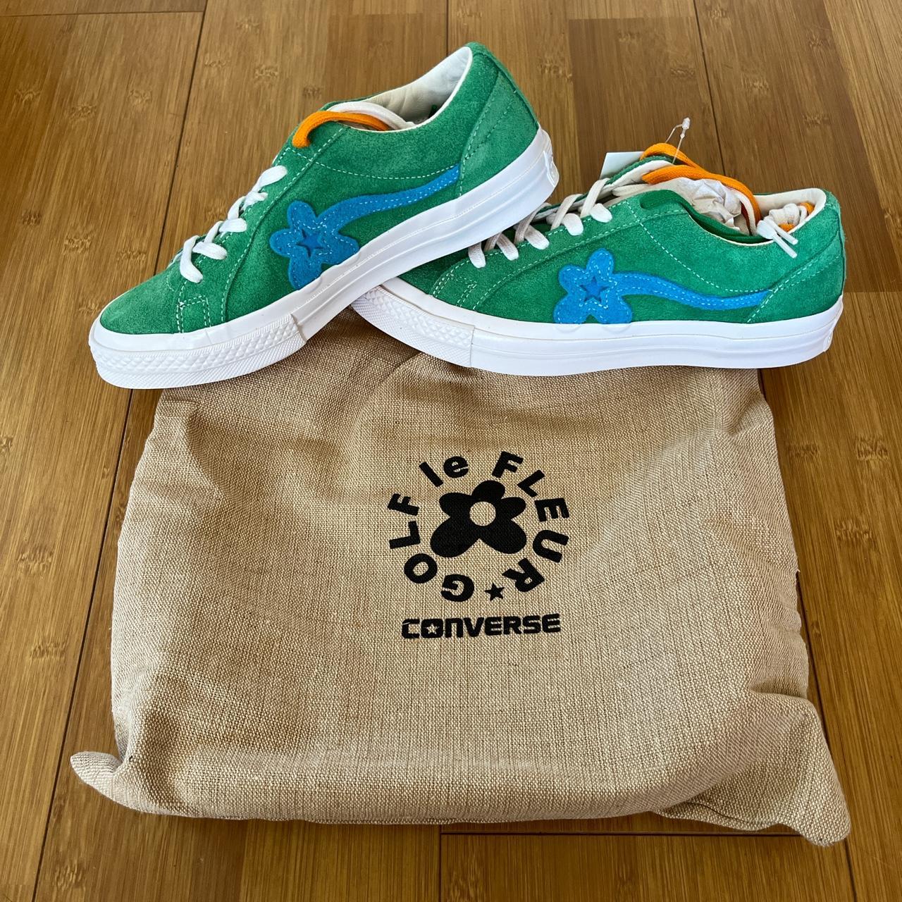 golf le fluer one stars - jolly green/Hawaiian... | Depop