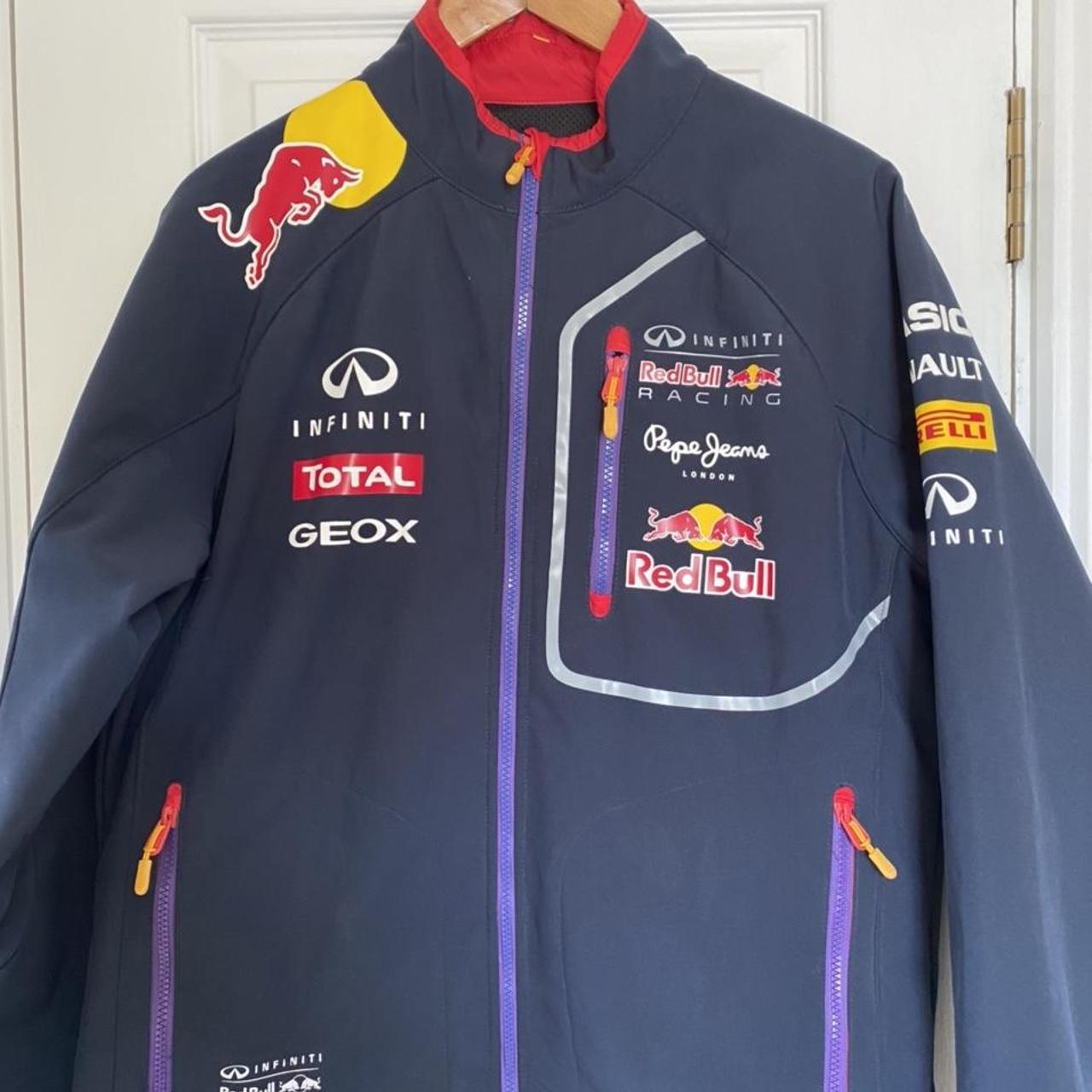 Red Bull team Formula 1 F1 one racing jacket jersey... - Depop