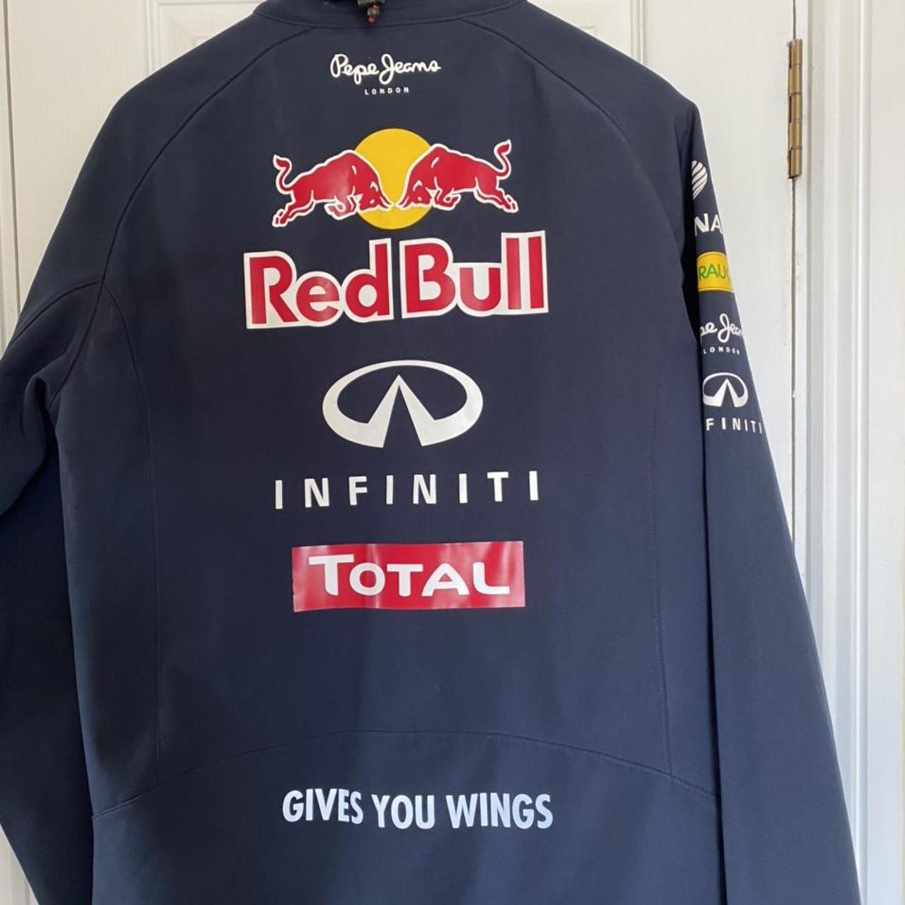 Red Bull team Formula 1 F1 one racing jacket jersey... - Depop