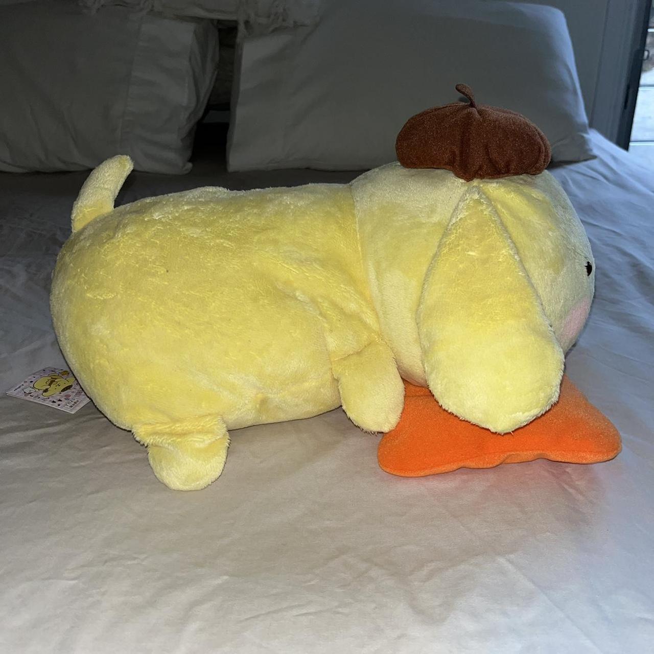 Pompompurin sleeping plush brand new with... - Depop