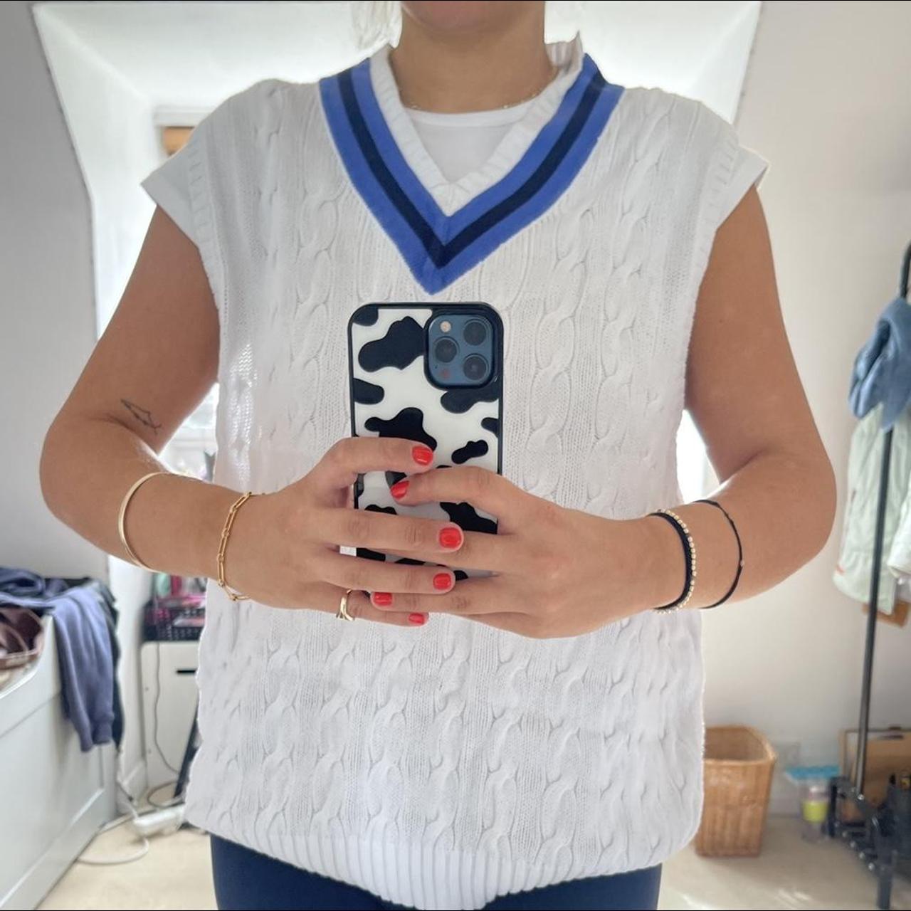 Polo Ralph Lauren knitted vest. Size large. Very... - Depop