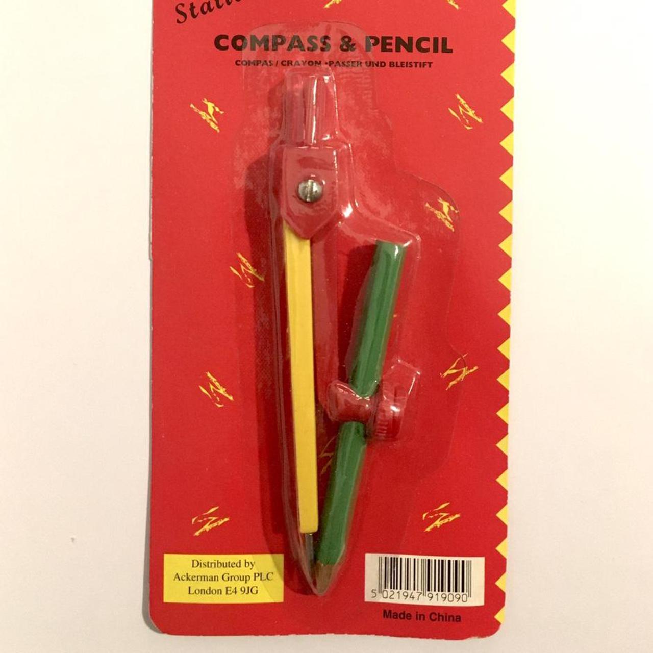 SIMPLY STATIONARY Compass And Pencil Set For School... - Depop