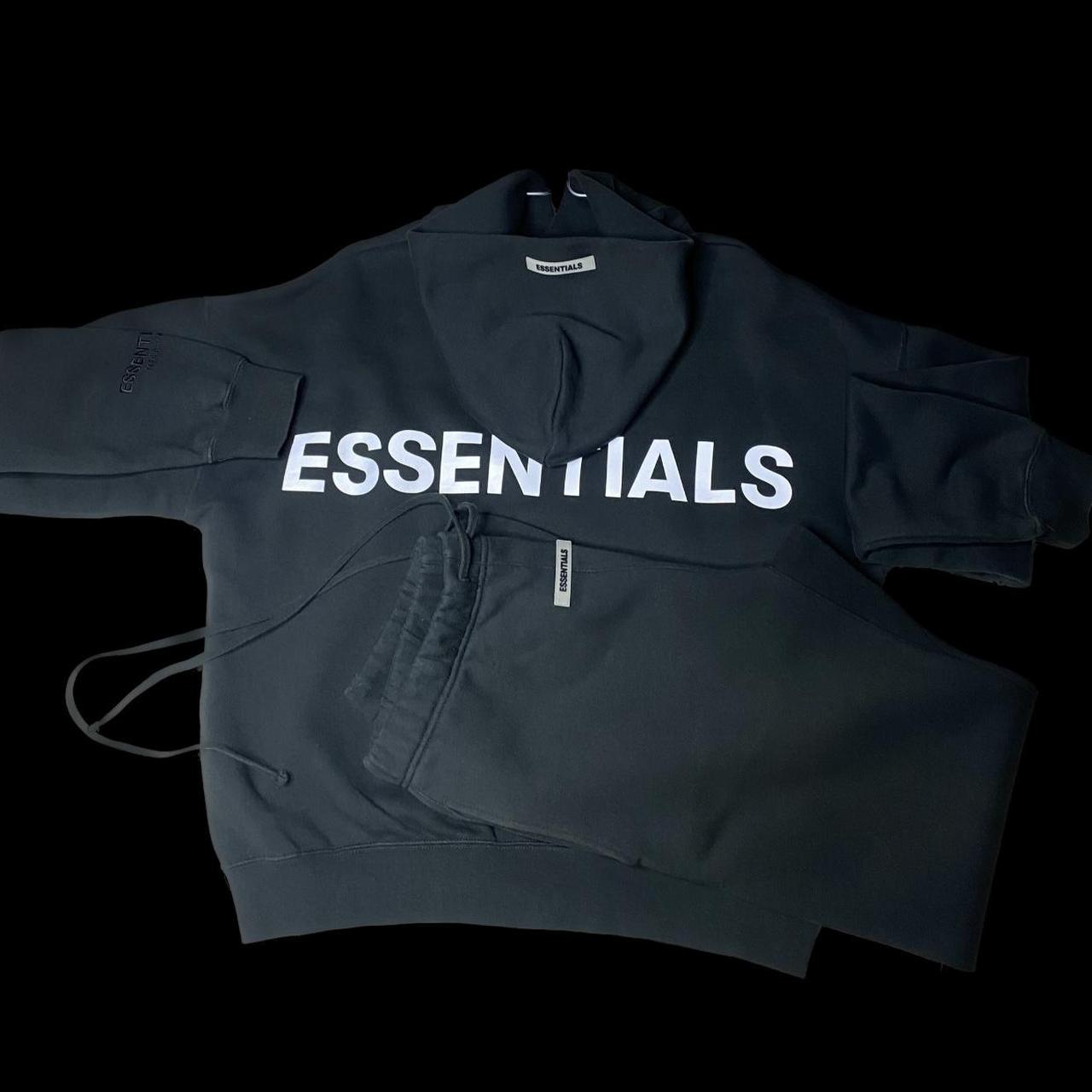 Fear Of God Essentials Track Suit Hoodie And Depop