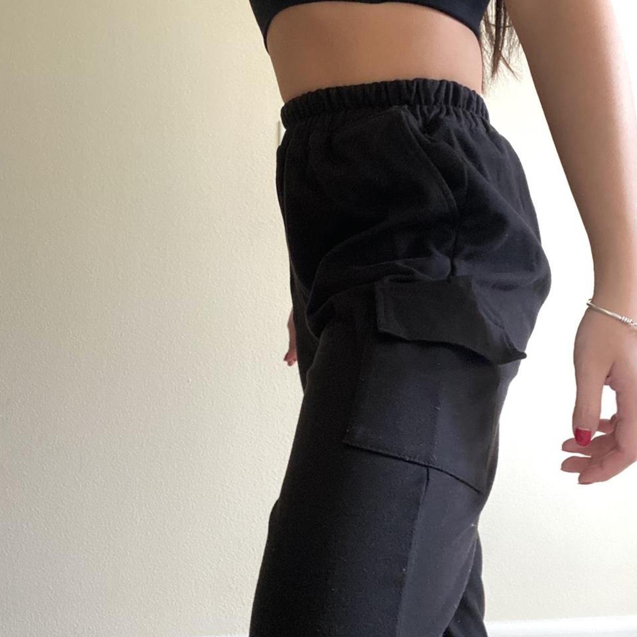 Topshop Women's Black Joggers-tracksuits | Depop