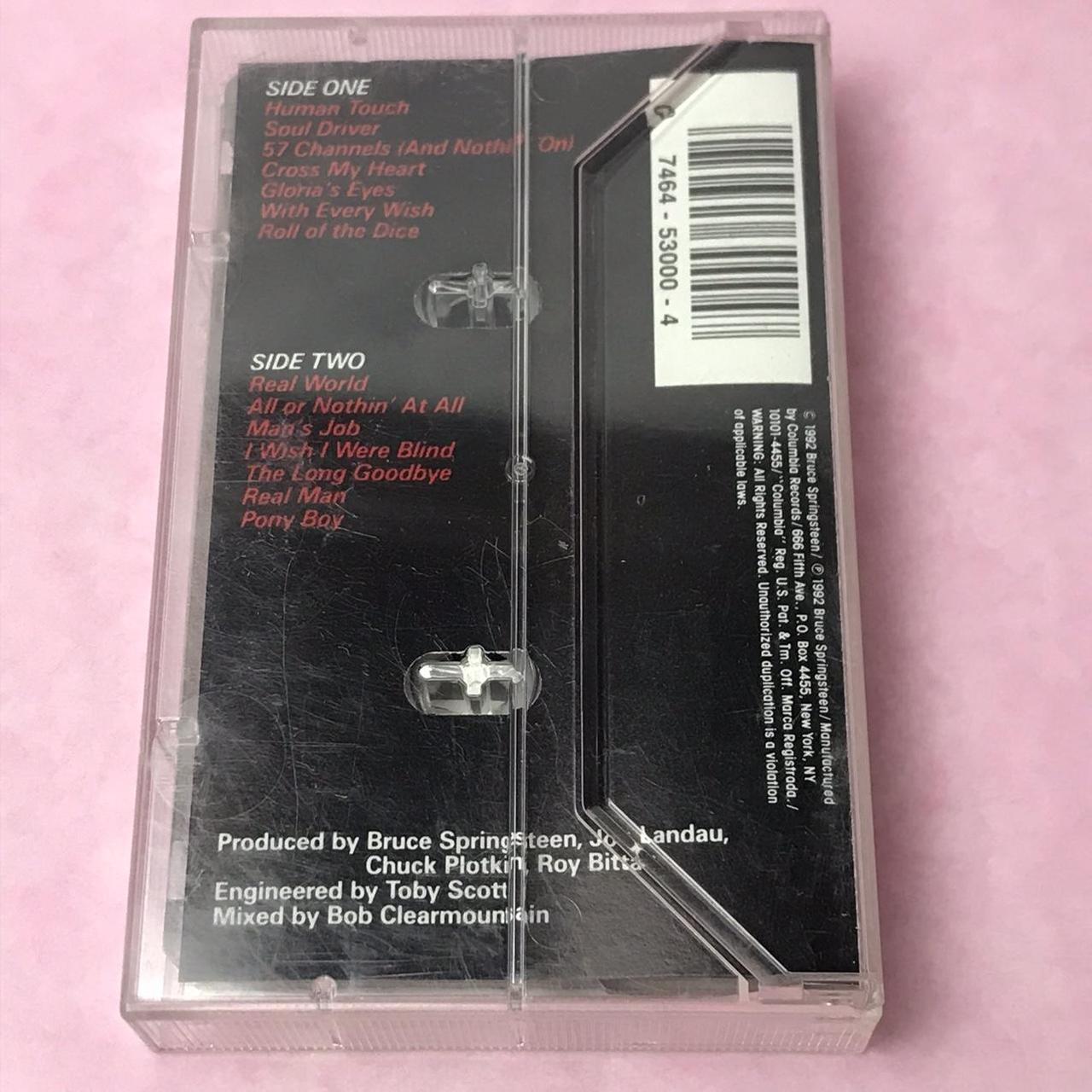 Bruce Springsteen Human Touch Cassette Tape. 1992... - Depop