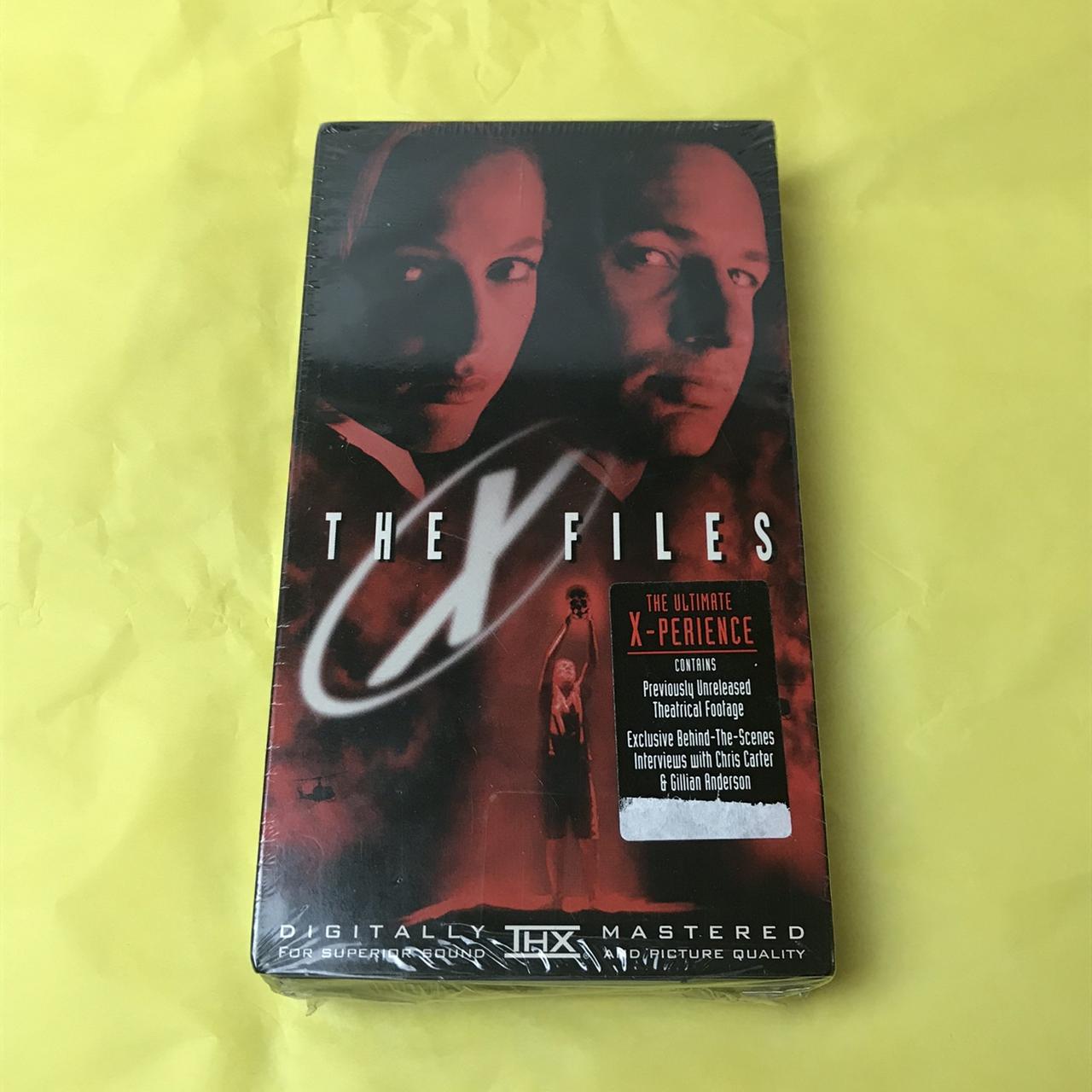 The X-Files movie VHS. Sealed new deadstock. From a... - Depop