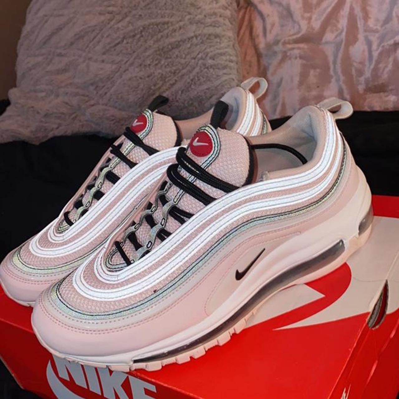 Brand New Nike Air Max 97s worn maybe once ,... - Depop