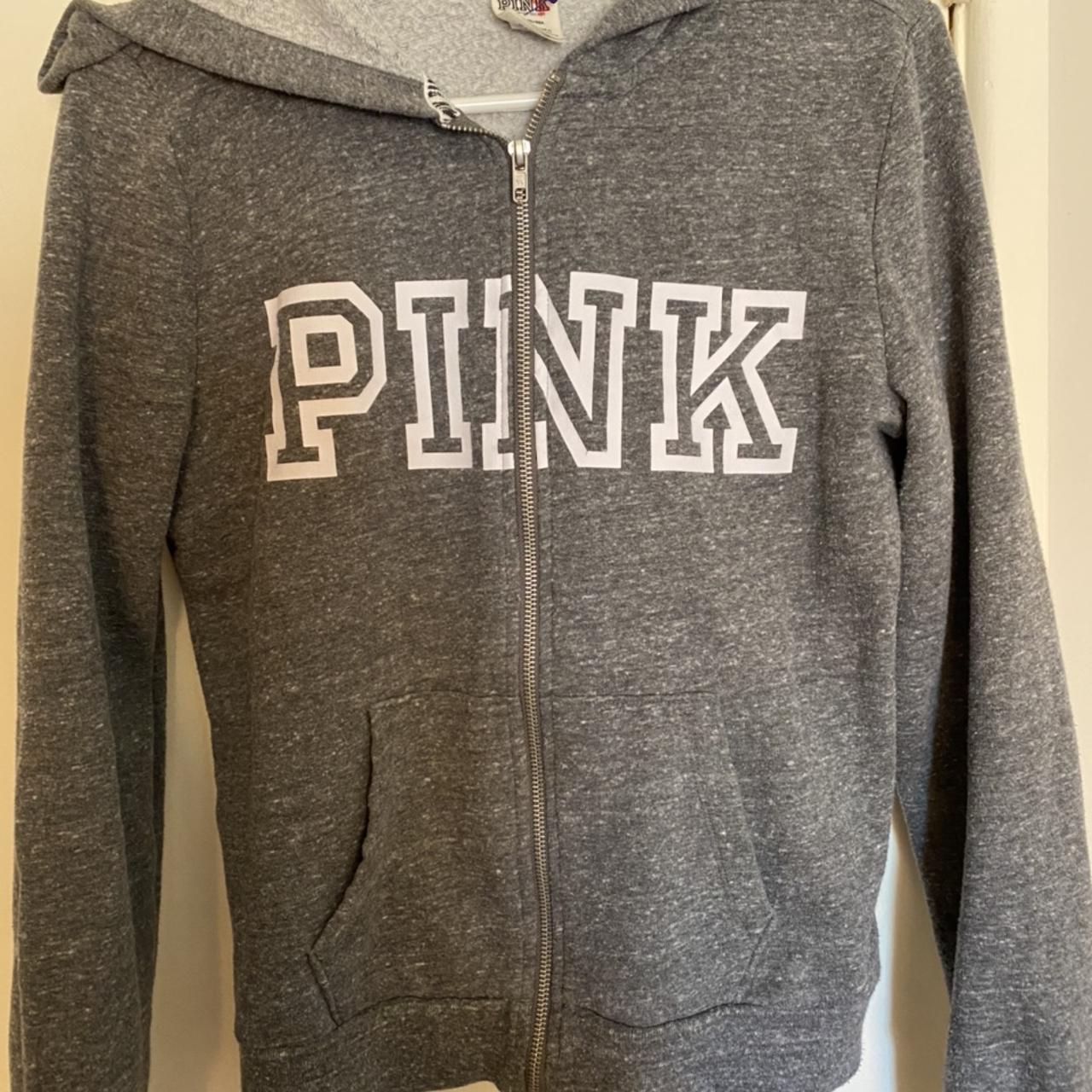 Victoria’s Secret pink hoodie. Great condition. - Depop
