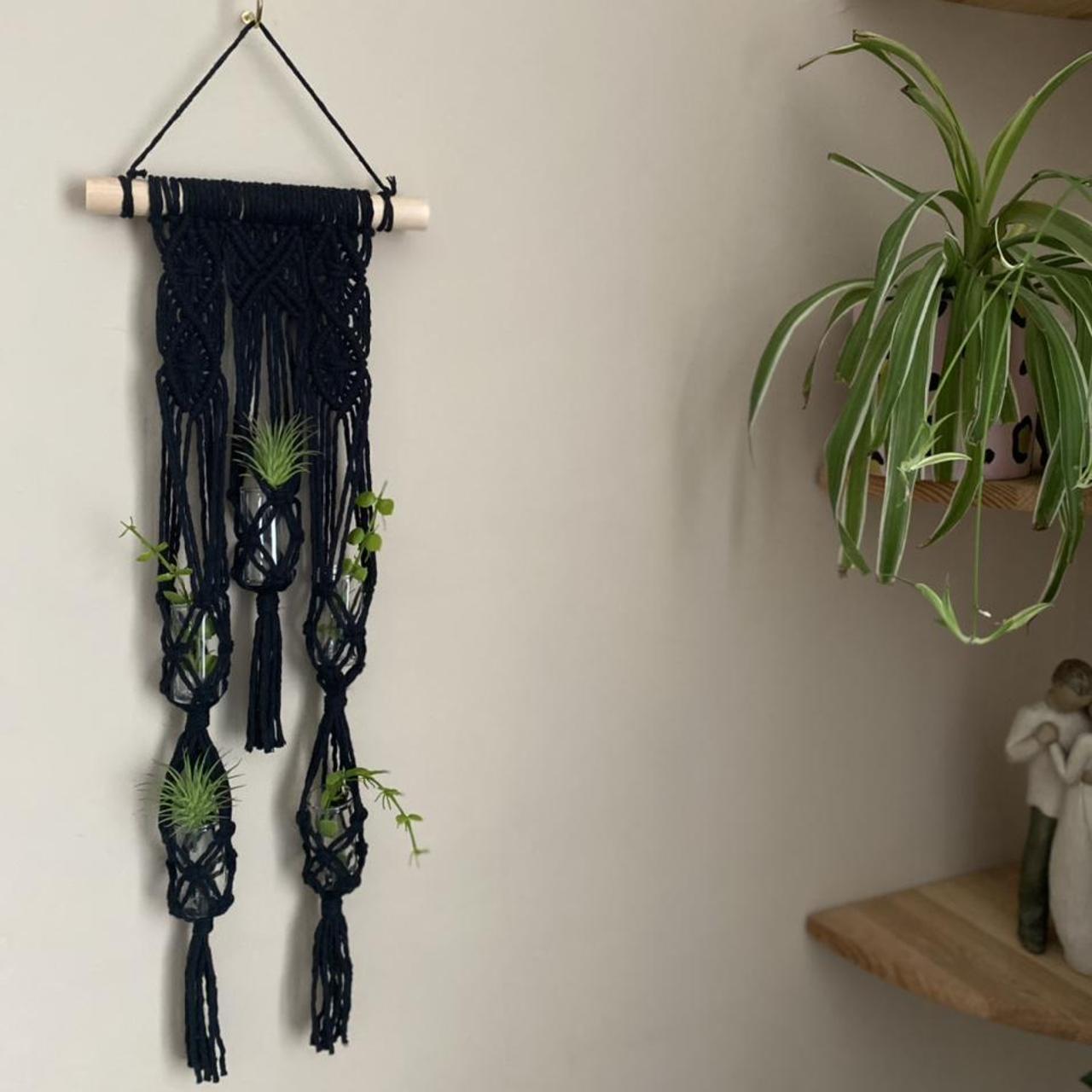 Black propagation station wall, botanical wall art,... - Depop