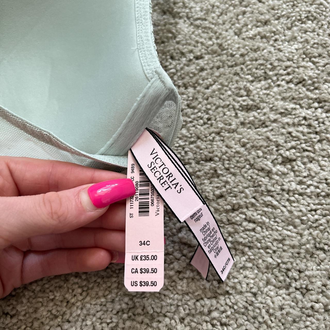 adorable victoria’s secret mint color bra brand... - Depop
