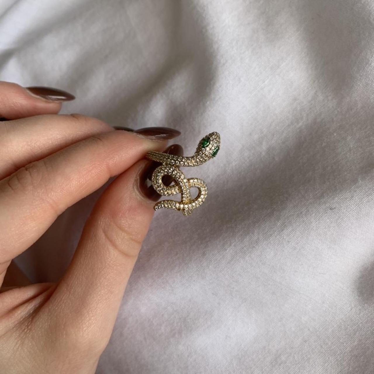 APM Monaco Serpent Ring Size 52 *Only worn a... - Depop