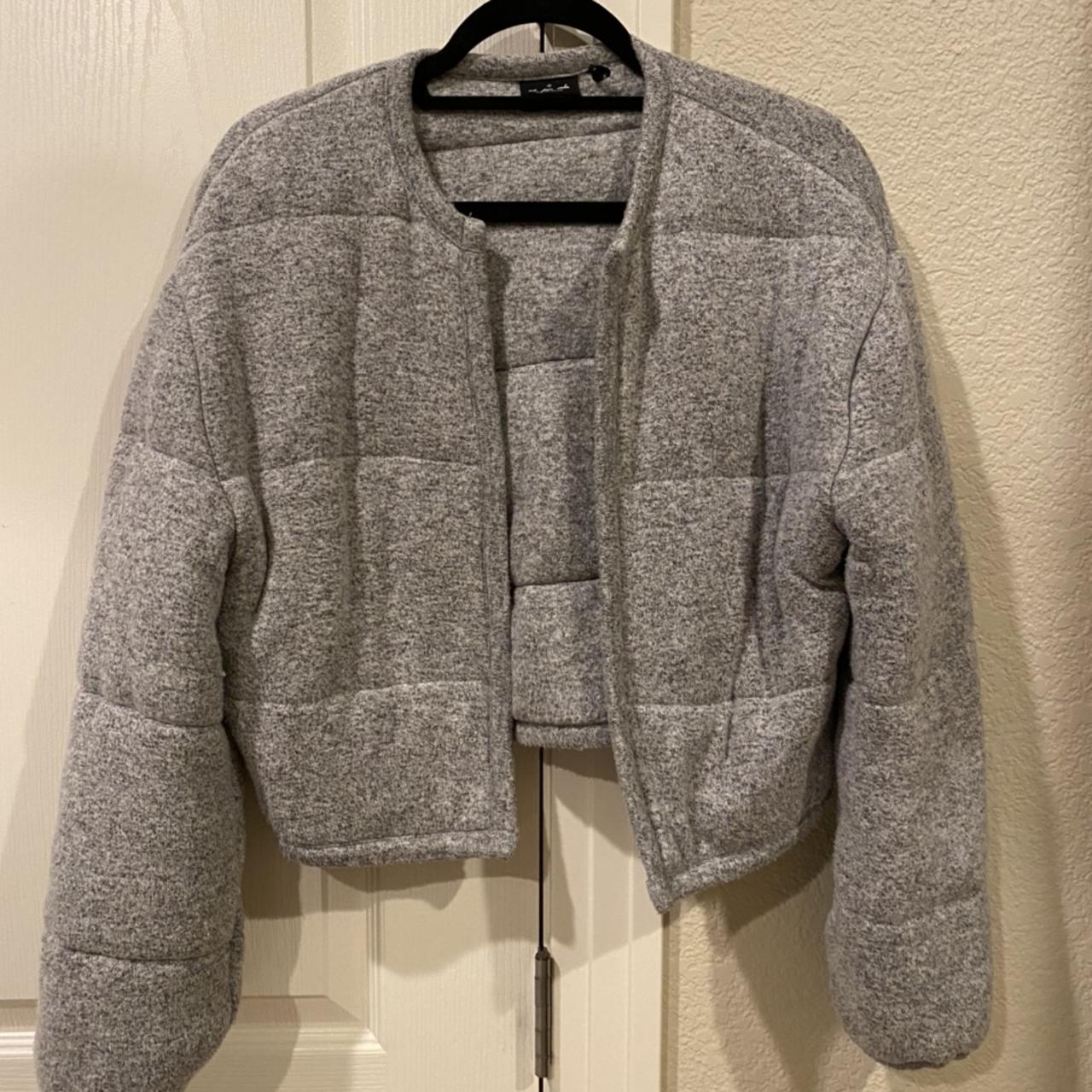 Super soft fleece puffer jacket Cute to layer - Depop