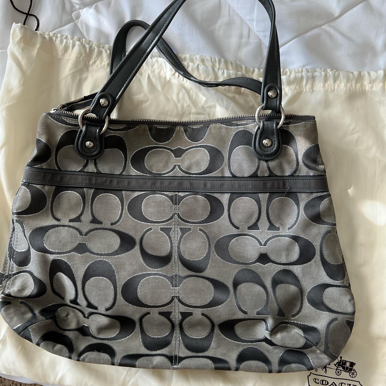 Coach large purse - photos show light signs of wear | Depop