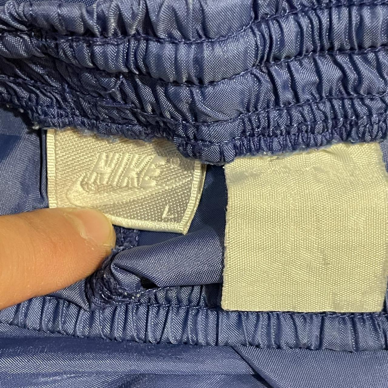 90s Nike Check Mini Swoosh Spell Out Vintage Nylon... - Depop