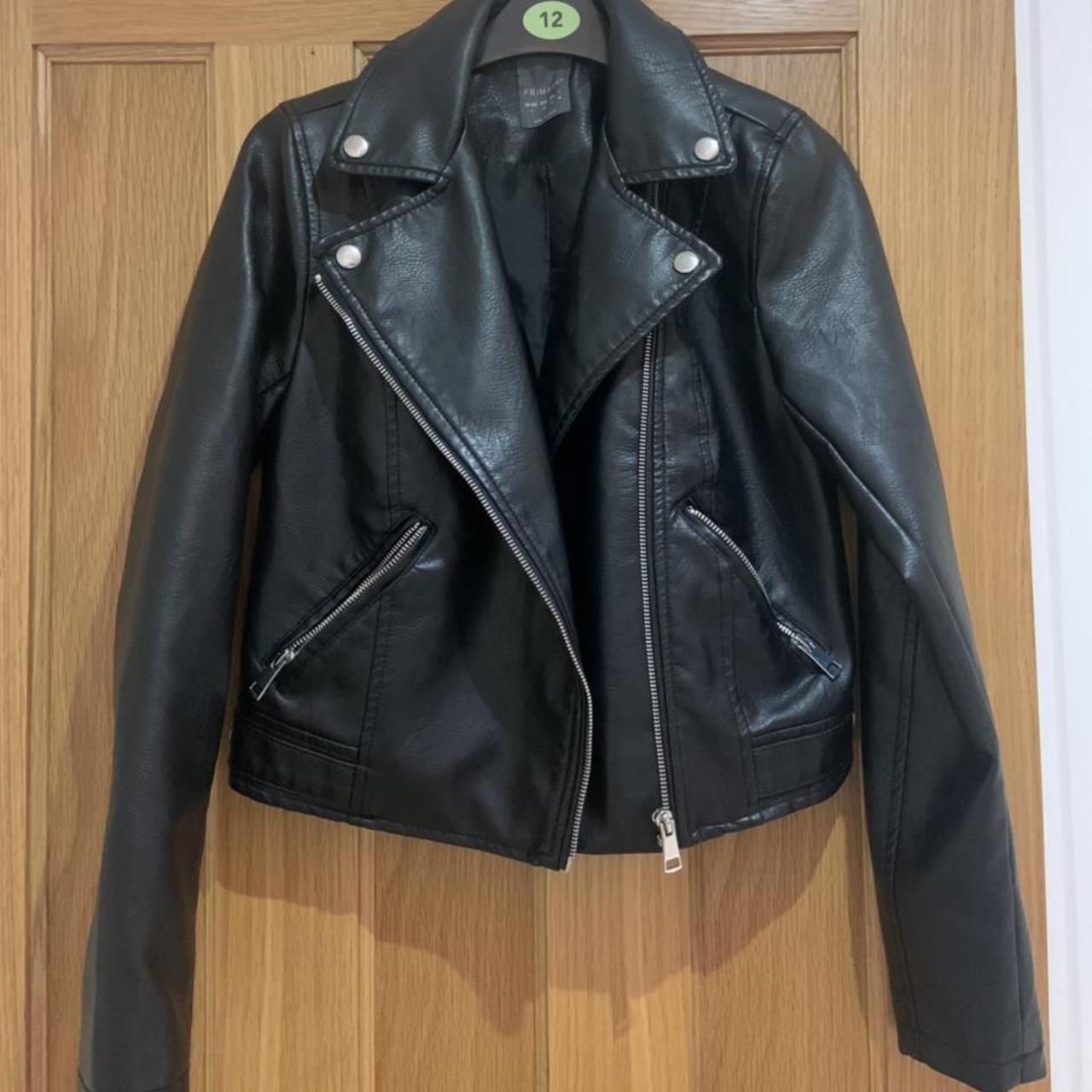 Primark Women's Black and Silver Jacket | Depop