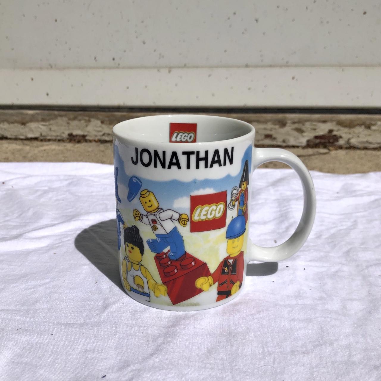 Vintage lego mug! Super cute muted colors. No chips... - Depop