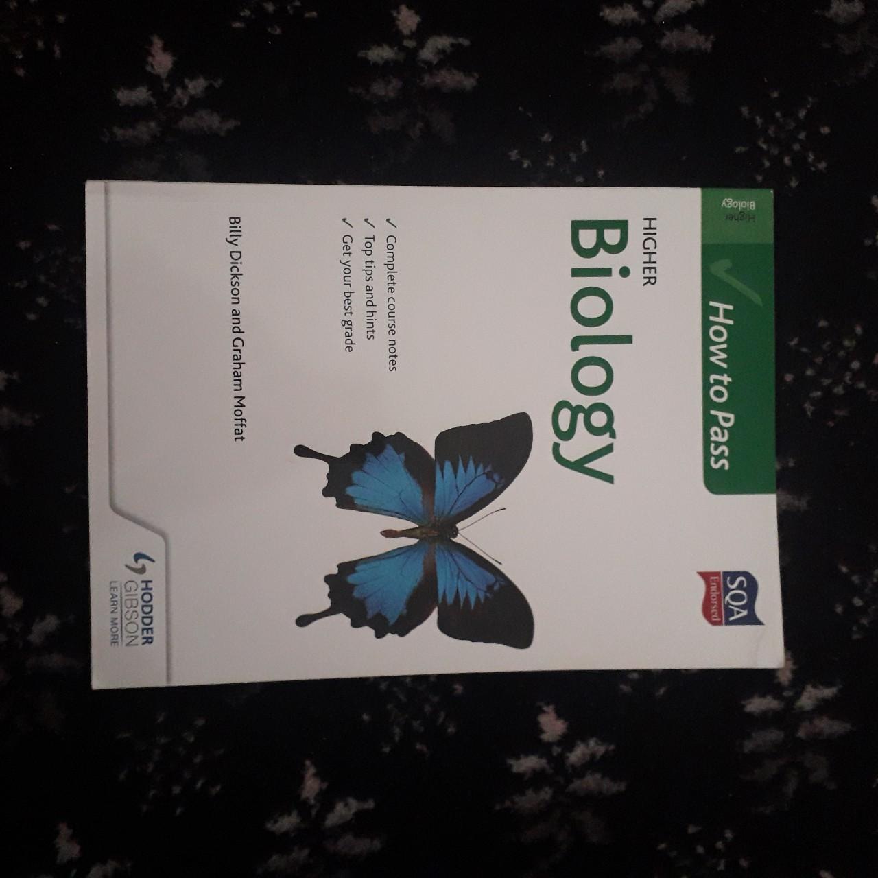 Higher Biology Textbook **used but very good... - Depop