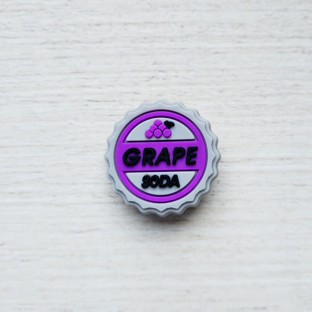 Super Cute Grape Soda Bottle Cap Jibbitz BRAND... - Depop