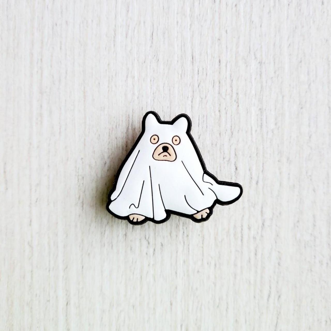 Super Cute Ghost Dog Jibbitz BRAND NEW 📦 FREE... - Depop