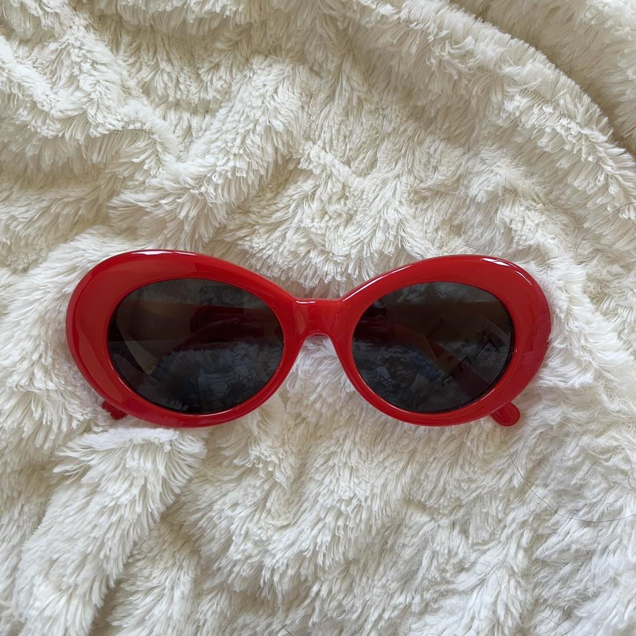 Red Clout Goggles! {☆comes with stickers!☆} These... - Depop