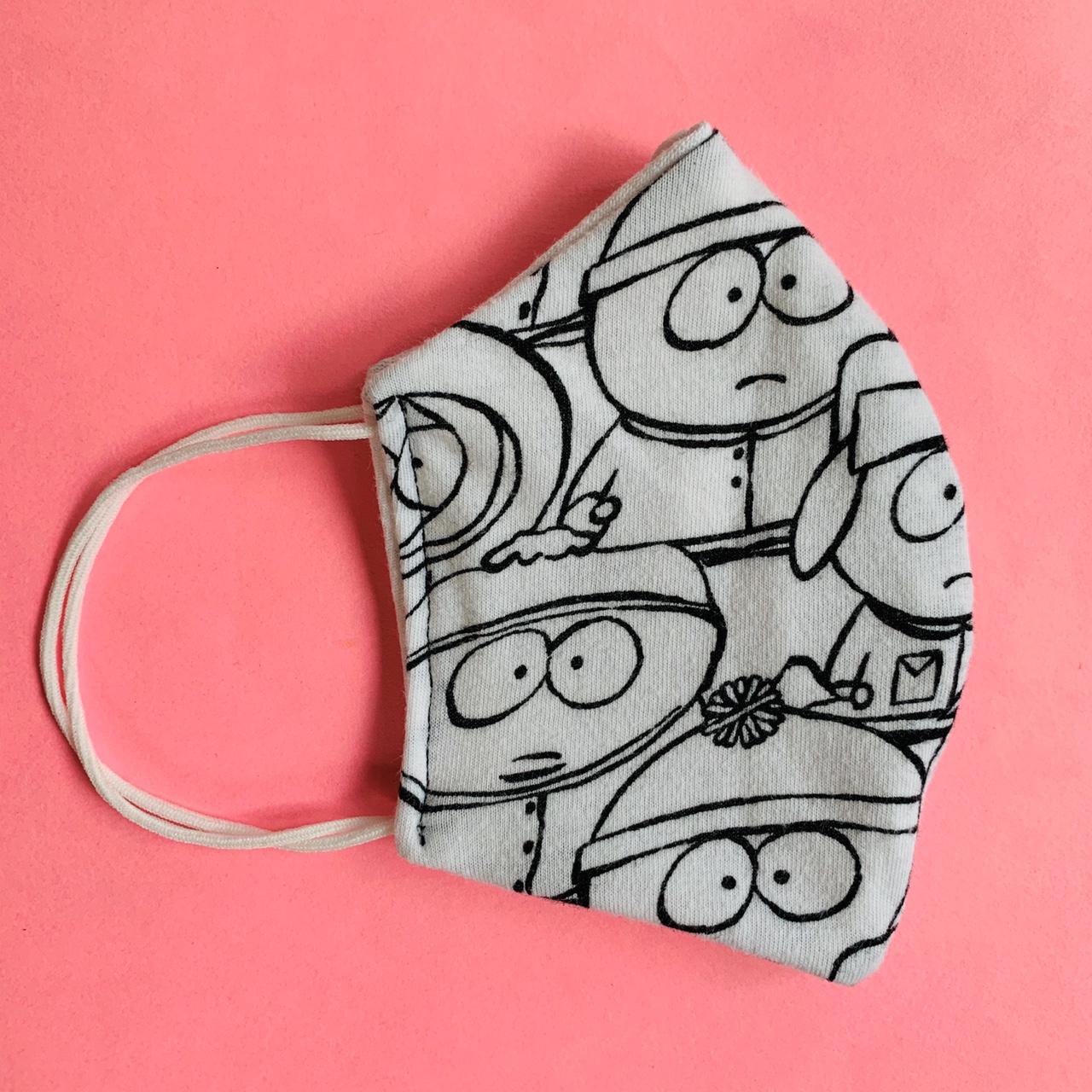 💕 South Park face mask handmade by me! Made to... - Depop