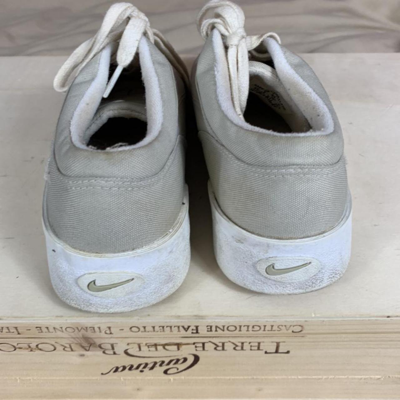 Vintage Mens 1999 Nike Canvas Boat Sneakers Size:... | Depop
