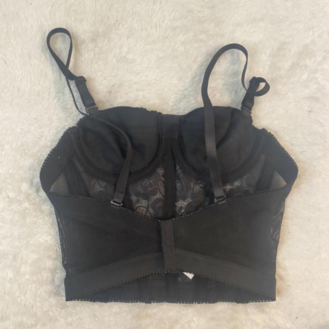 Women's Black Corset | Depop