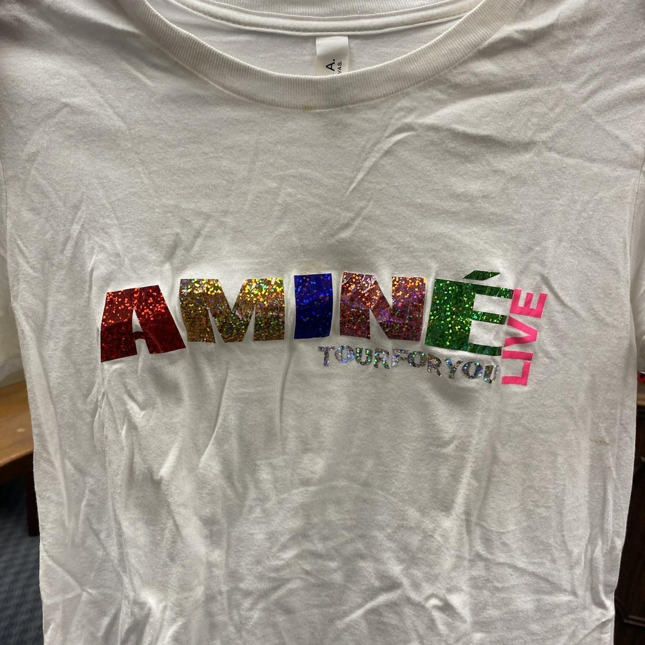 amine merch. tourforyou live “spice girls” tee.... - Depop