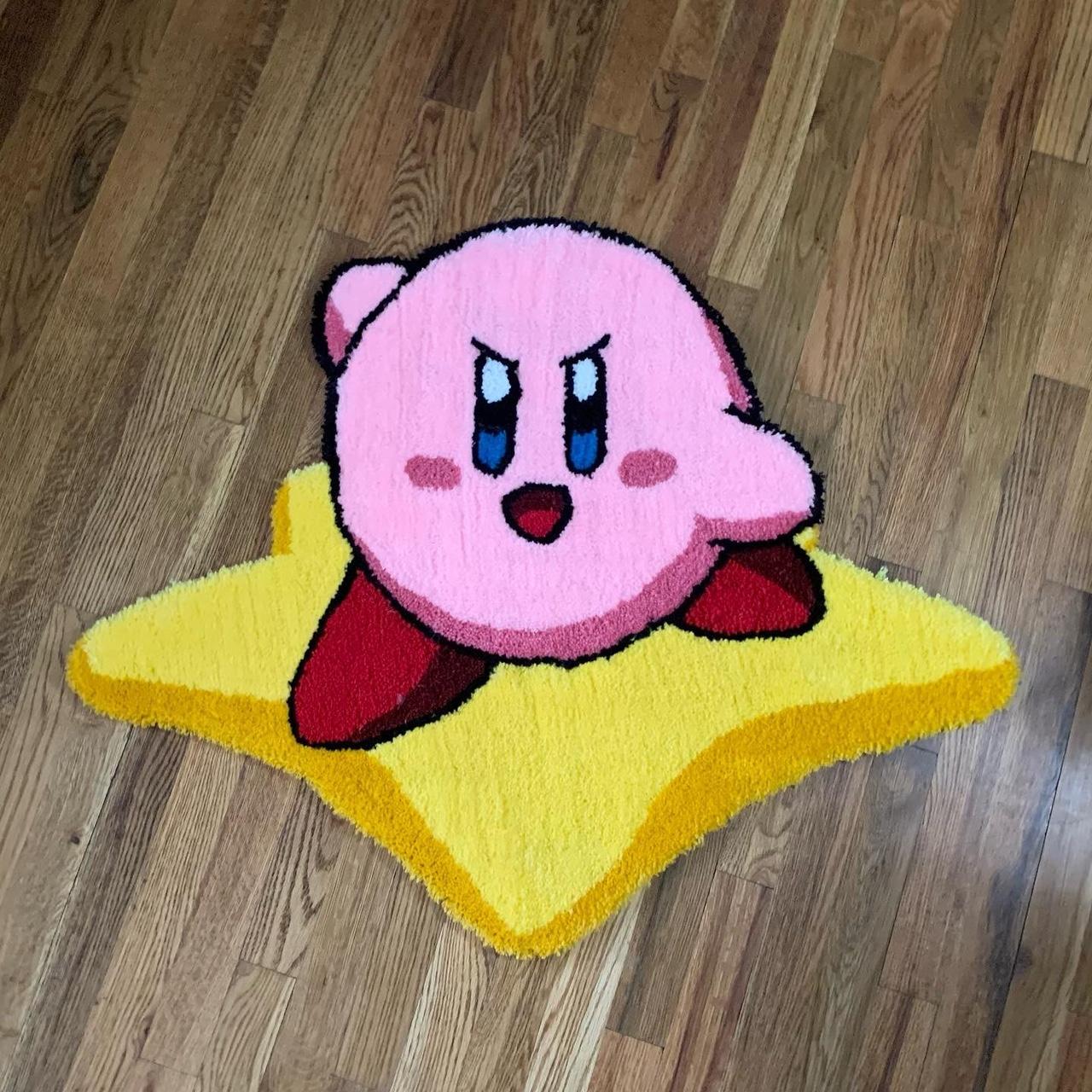 Kirby rug 36" × 30" #kirby #kirbyart... - Depop