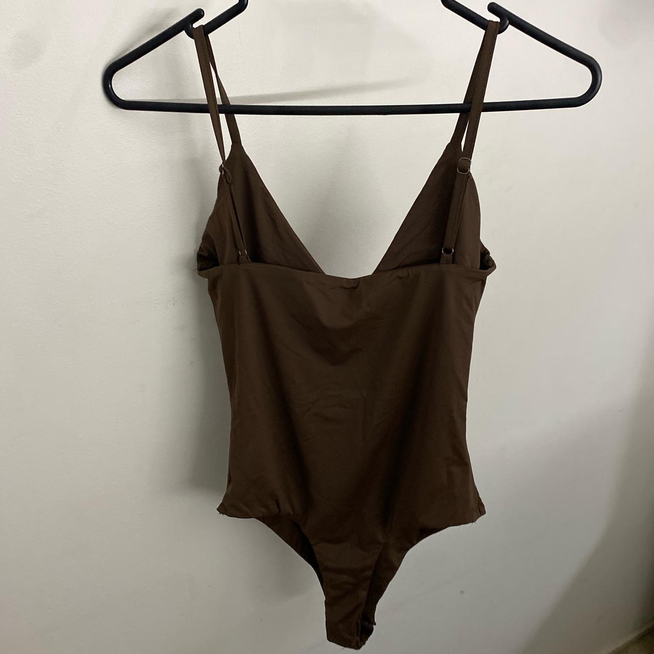 Women's Brown Bodysuit | Depop