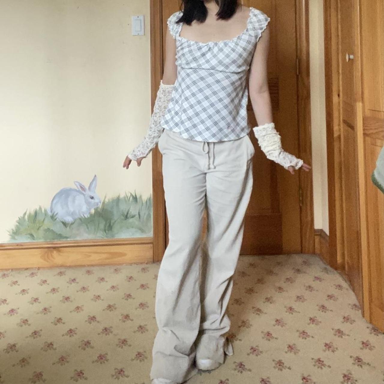 AUTHENTIC BURBERRY subversive basic cream beige... - Depop