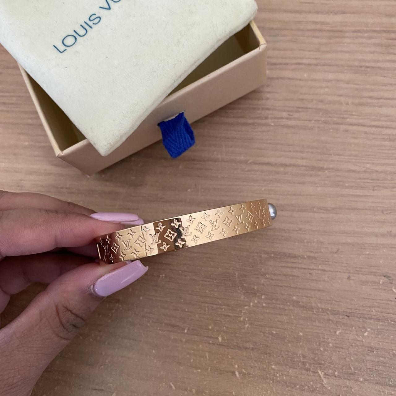 Louis Vuitton monogram bangle bracelet comes with... - Depop