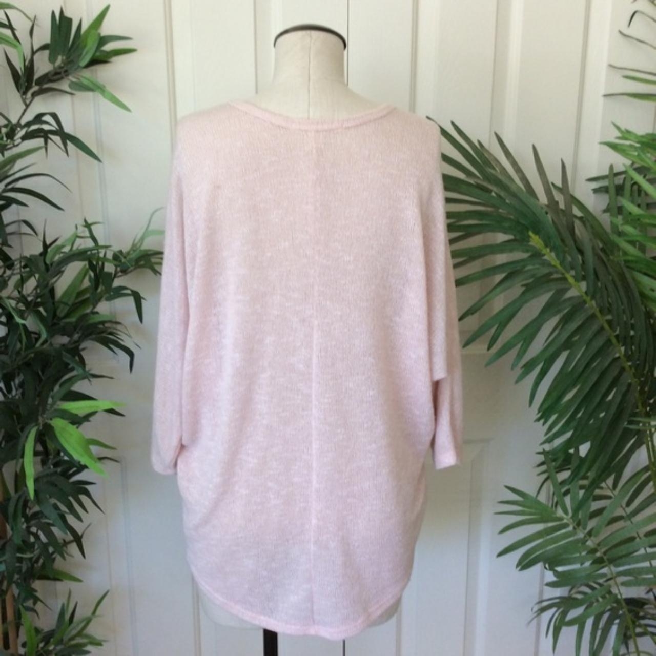 Miami Small Pastel Pink Sweater. Has a delicate... - Depop