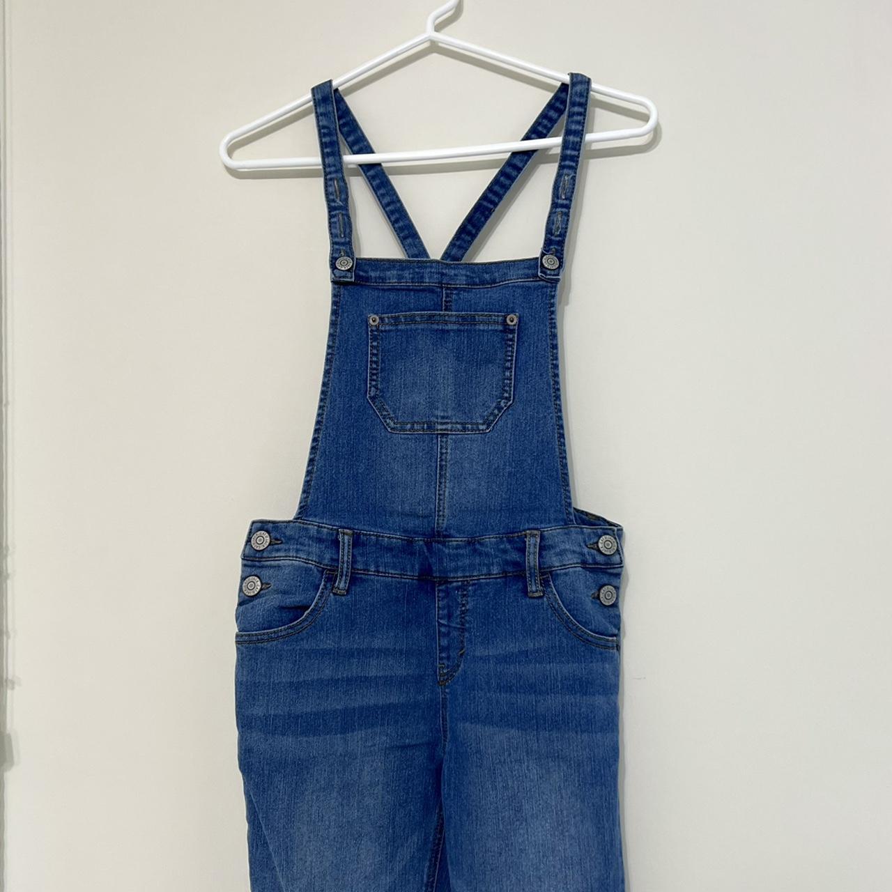 Target Denim Pant Overalls - great condition - worn... - Depop