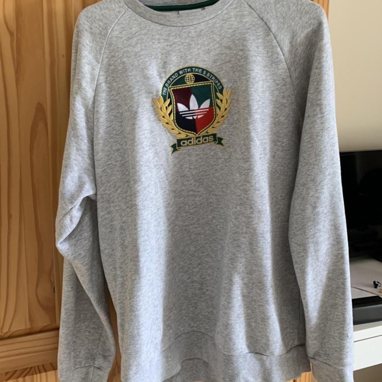 Adidas Originals royal crest sweatshirt, super cool... - Depop