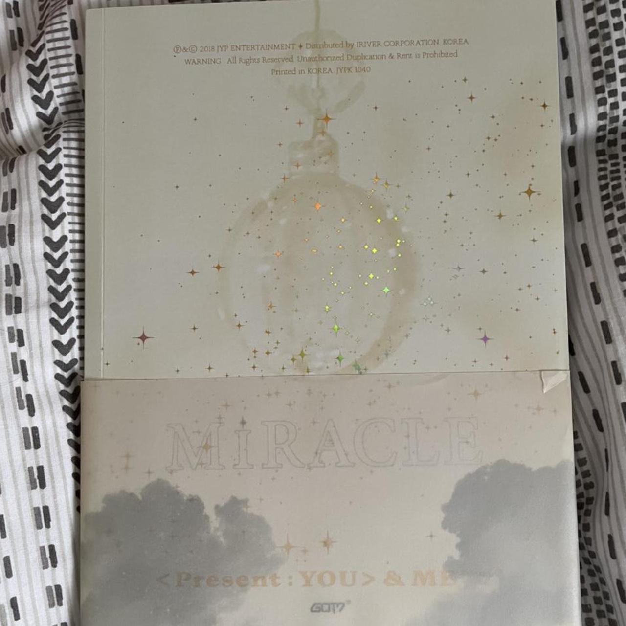 got7 miracle / present you & me album cd,... - Depop