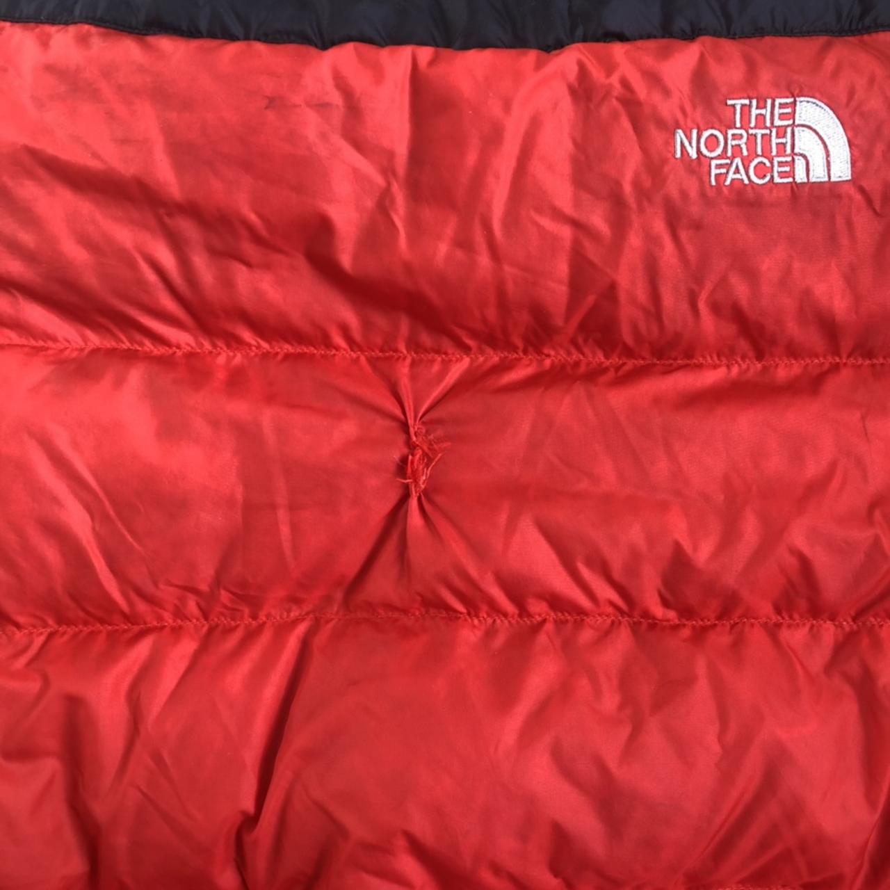 Red North face puffer jacket!!! Best for a size 8 or... - Depop