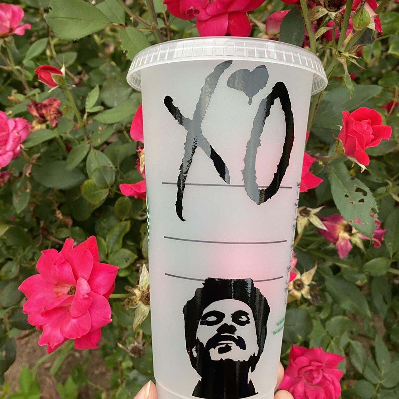 Custom The Weeknd Starbucks reusable cup #theweeknd... - Depop